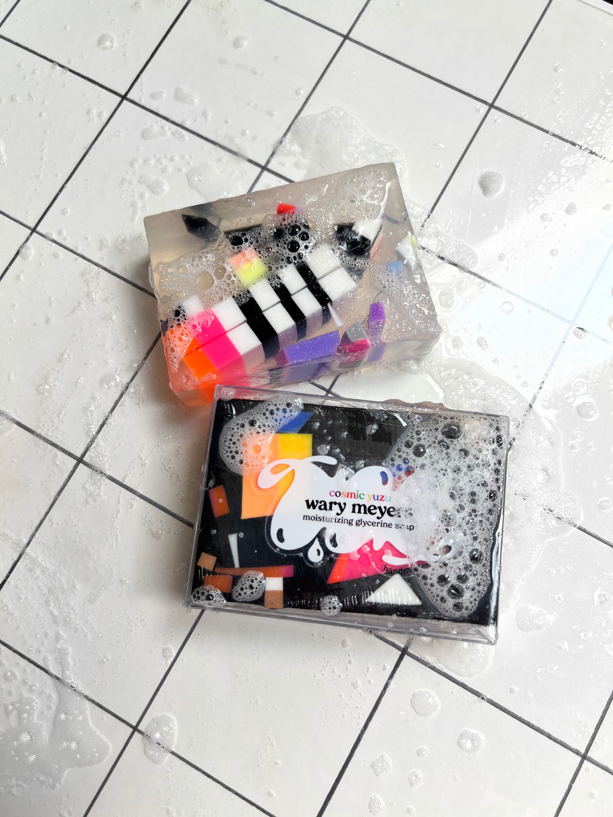 Cosmic Yuzu - yuzu and black tea glycerine soap by Wary Meyers – warymeyers