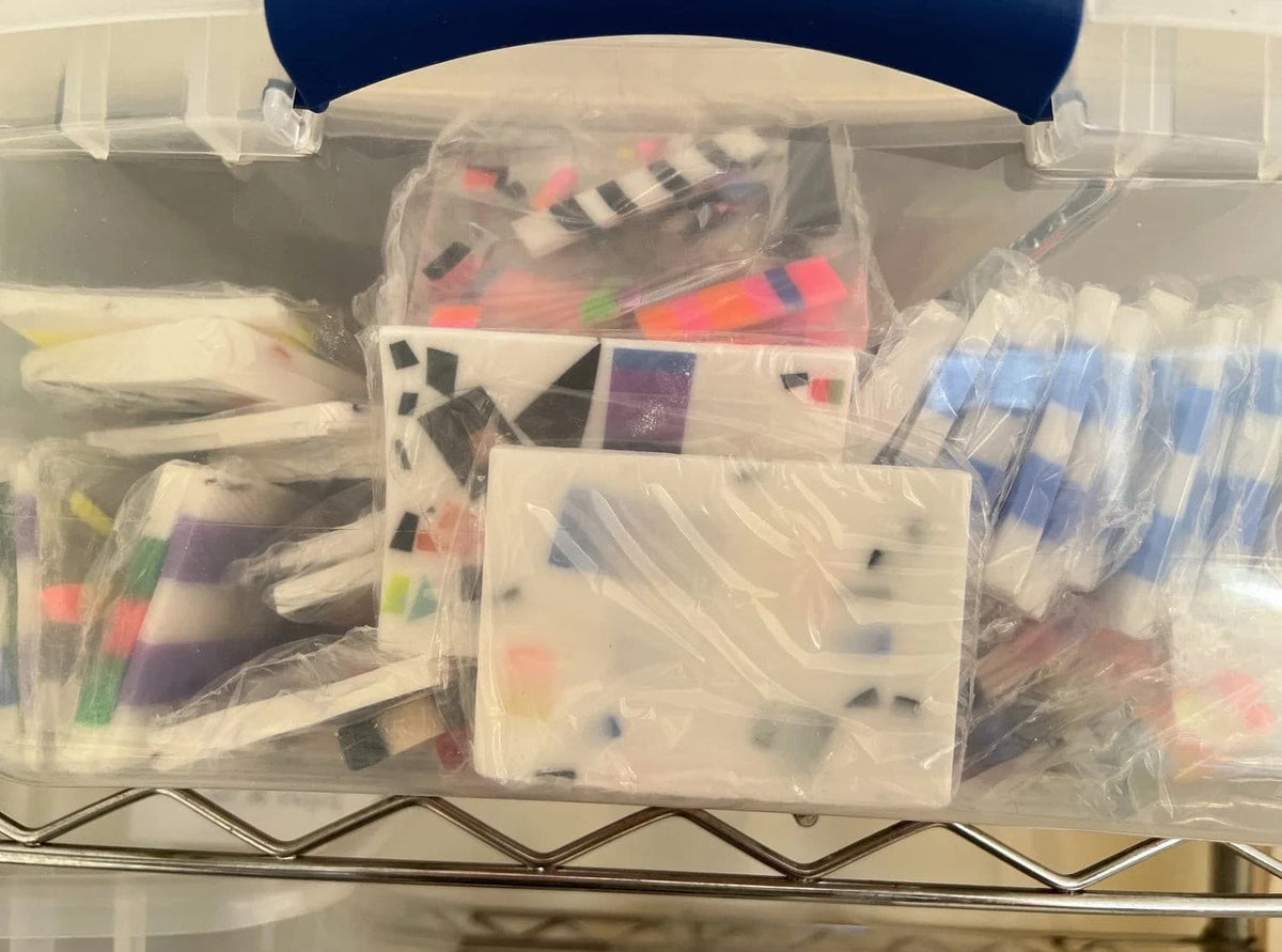 Soap Slice Sample Pack – 5 glycerine soap slices by cult favorites Wary ...